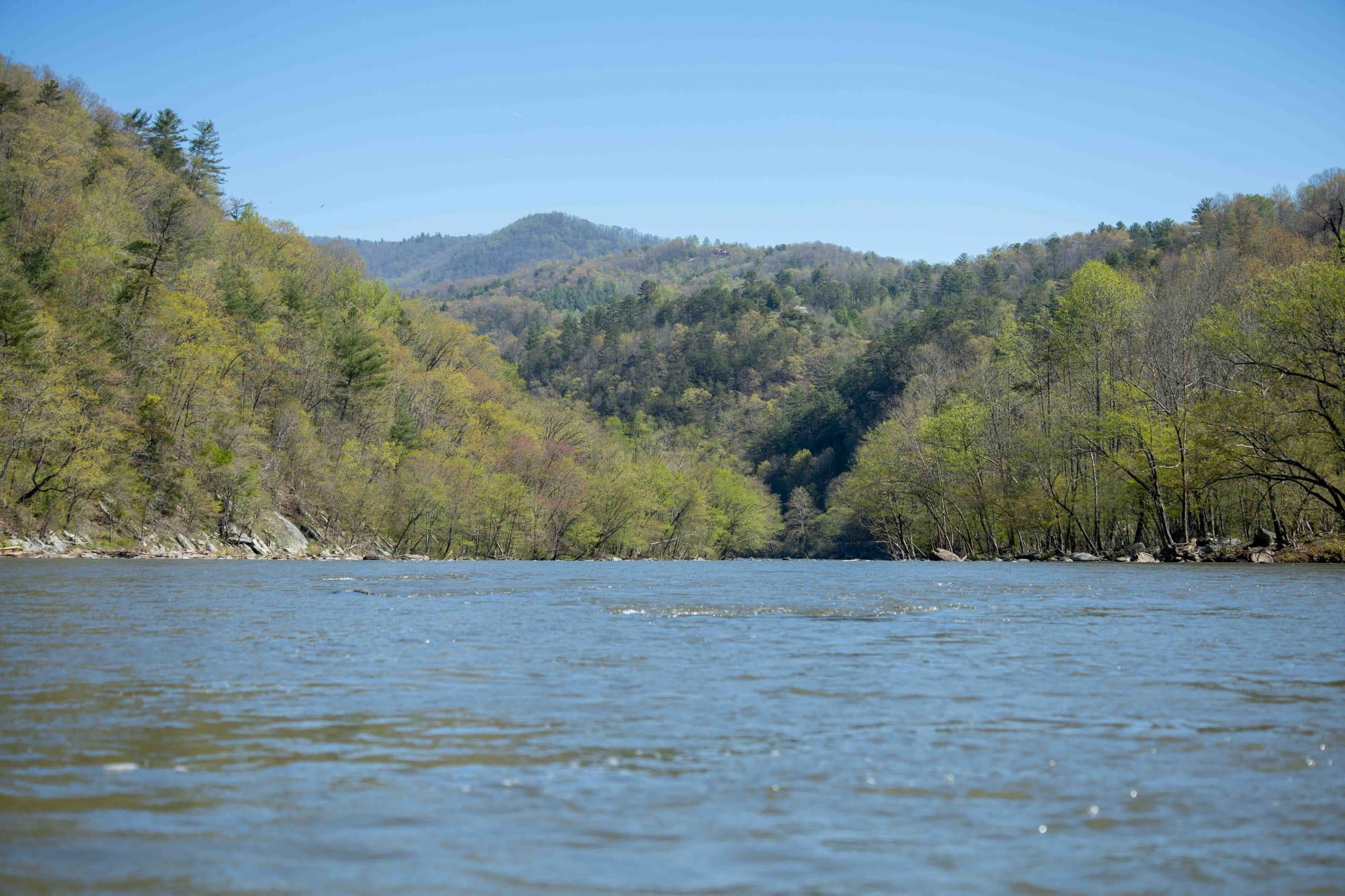 French Broad Section 9 Whitewater Rafting - Asheville Adventure Co