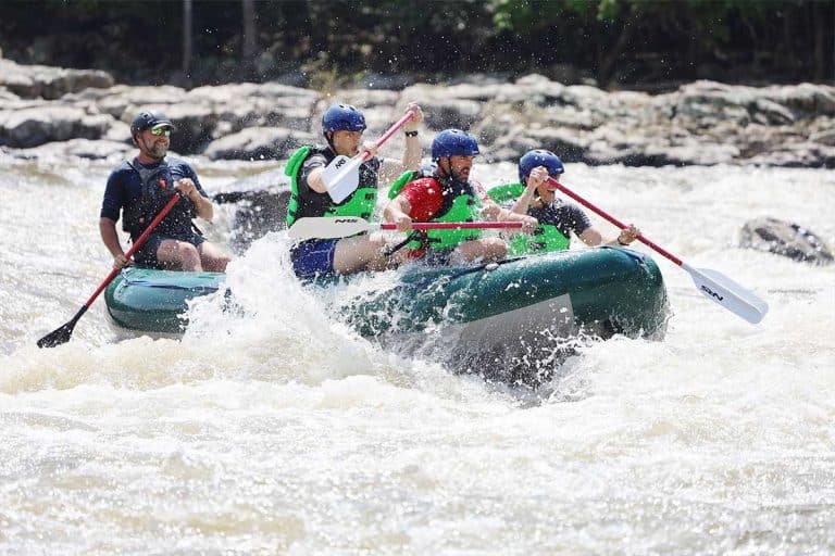 French Broad Section 9 Whitewater Rafting - Asheville Adventure Co